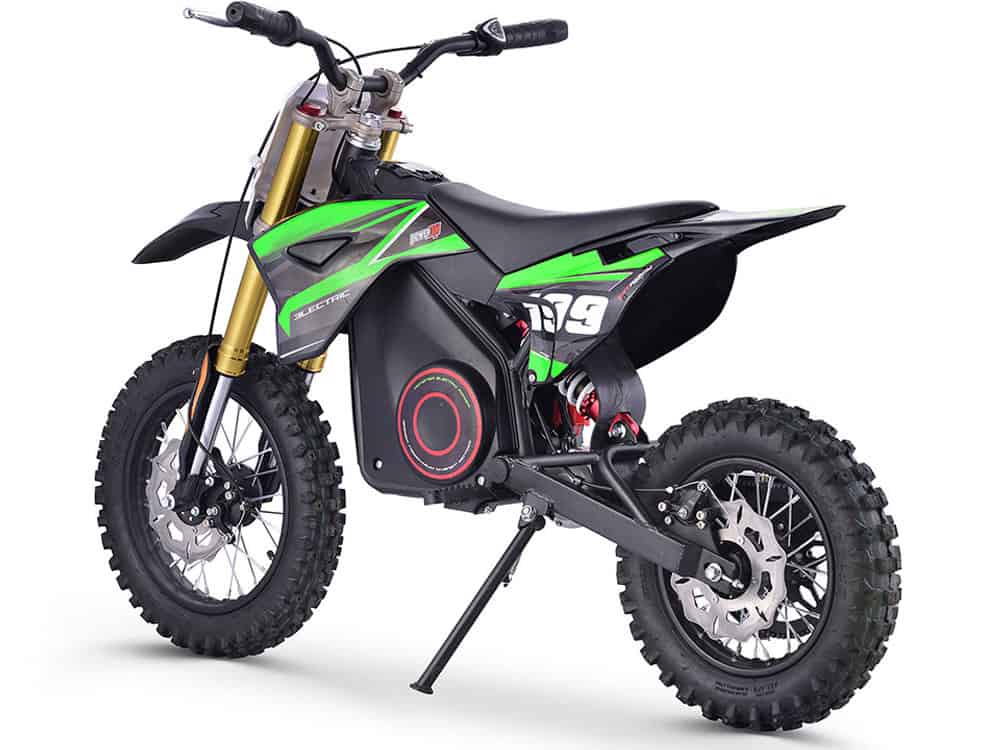 MotoTec 36v 1200w Pro Electric Dirt Bike Lithium Green - Toy Store Discount