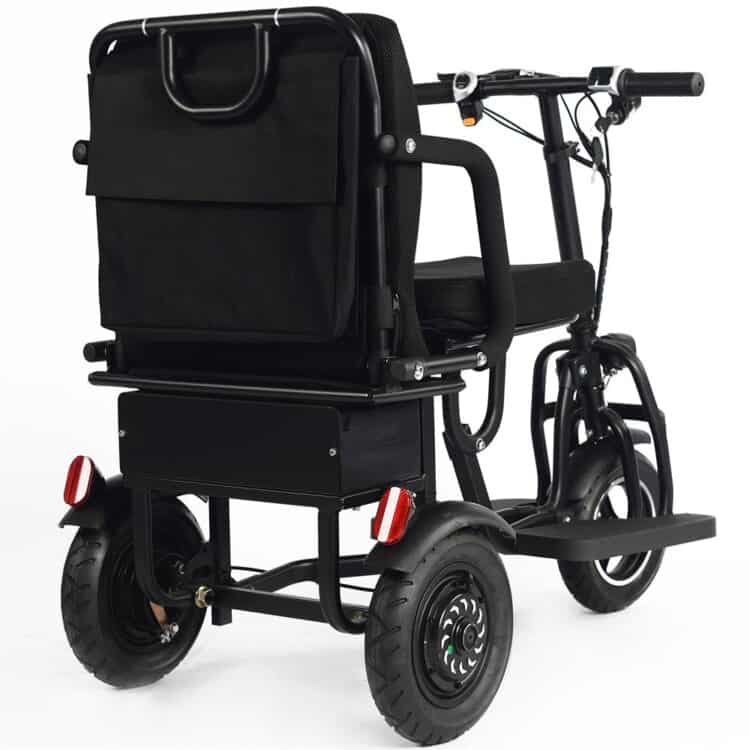 MotoTec Folding Mobility Electric Trike 48v 700w Dual Motor Lithium ...