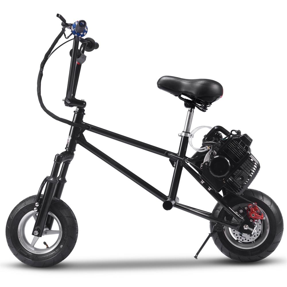 MotoTec 49cc Gas Mini Bike V2 Black - Toy Store Discount